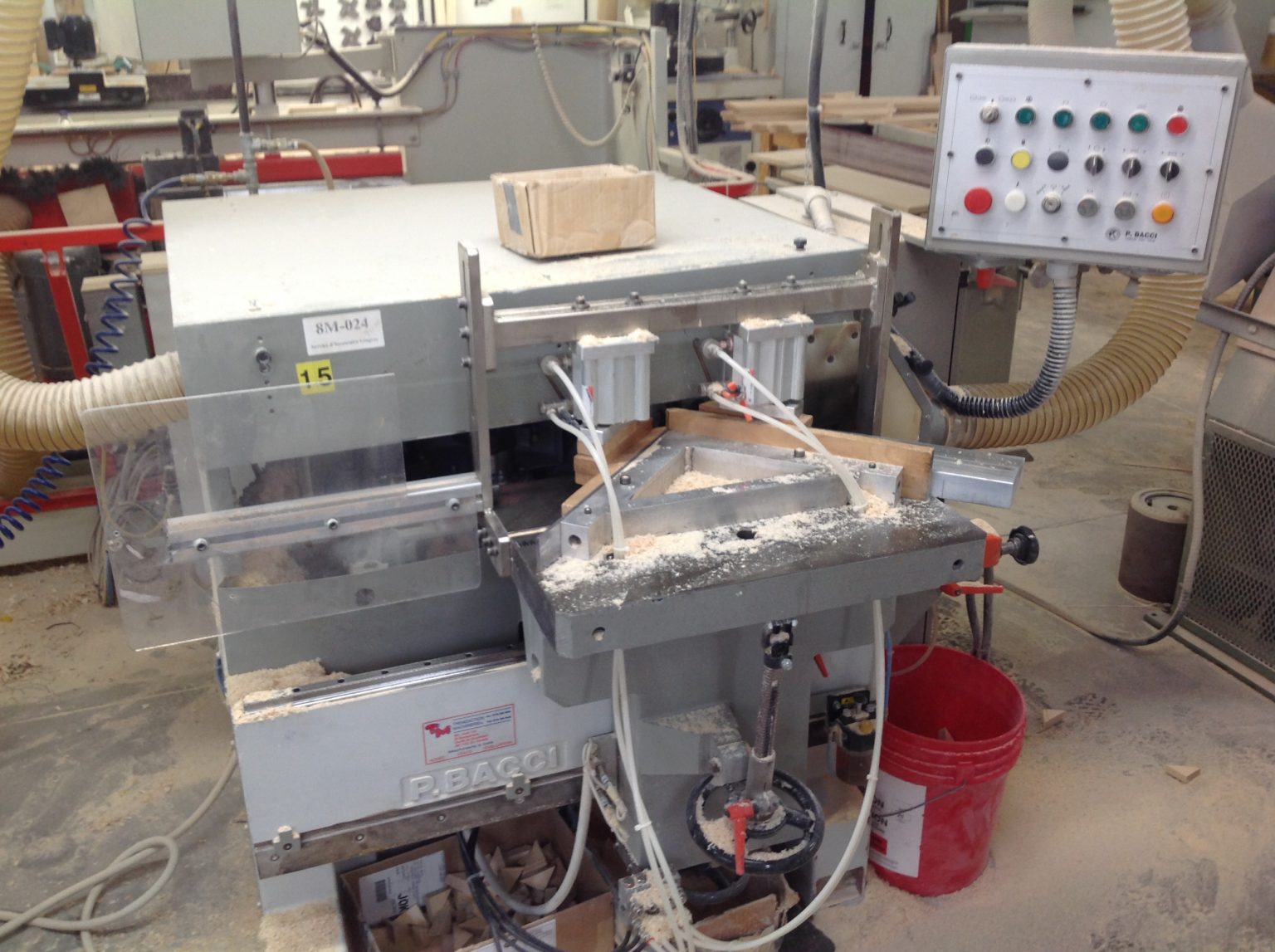 Shaper Doors 45 ° Tenon Mortise Bacci TTF1 - Machineries BST