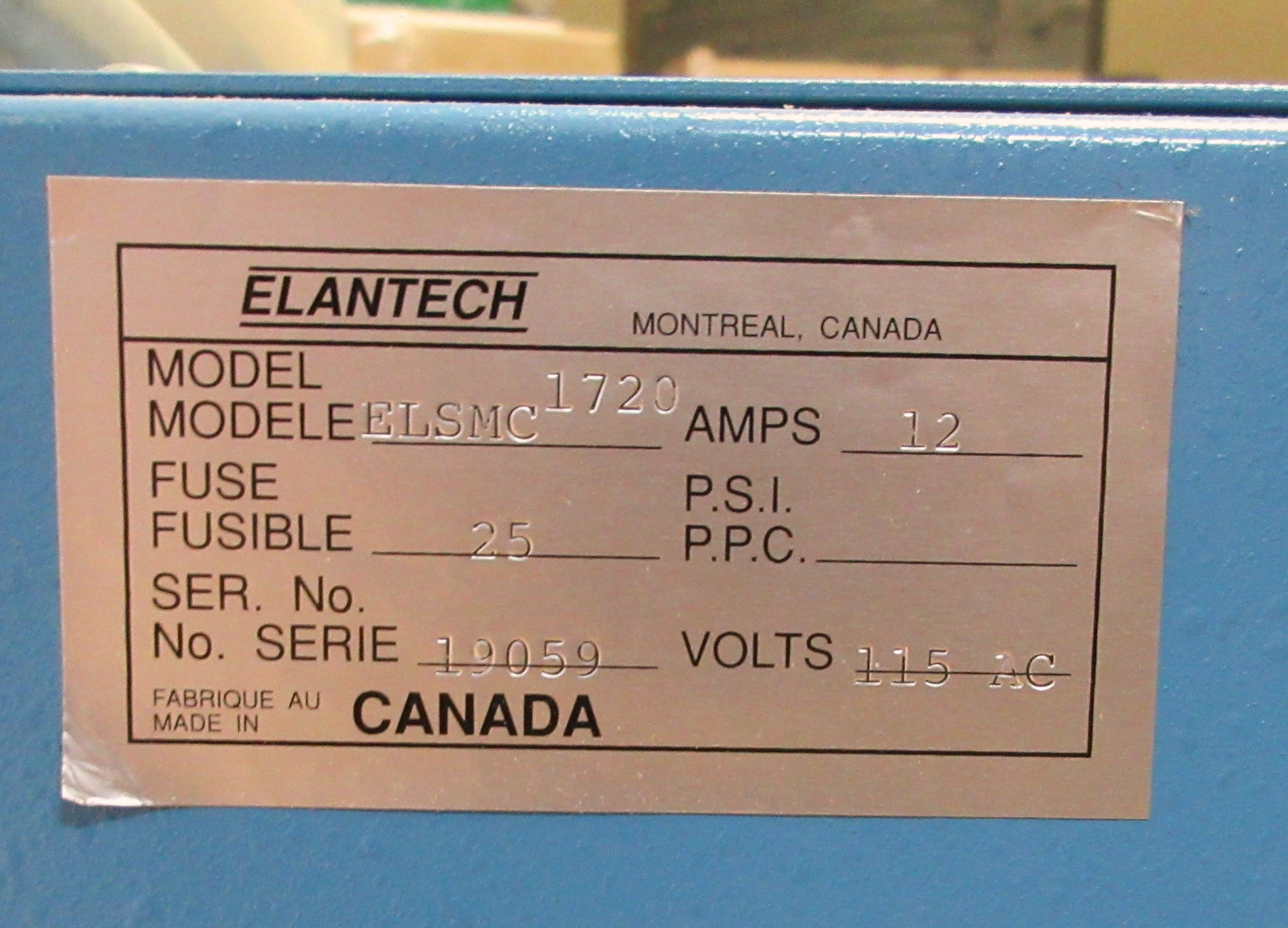 Scelleuse Elantech - Machineries BST
