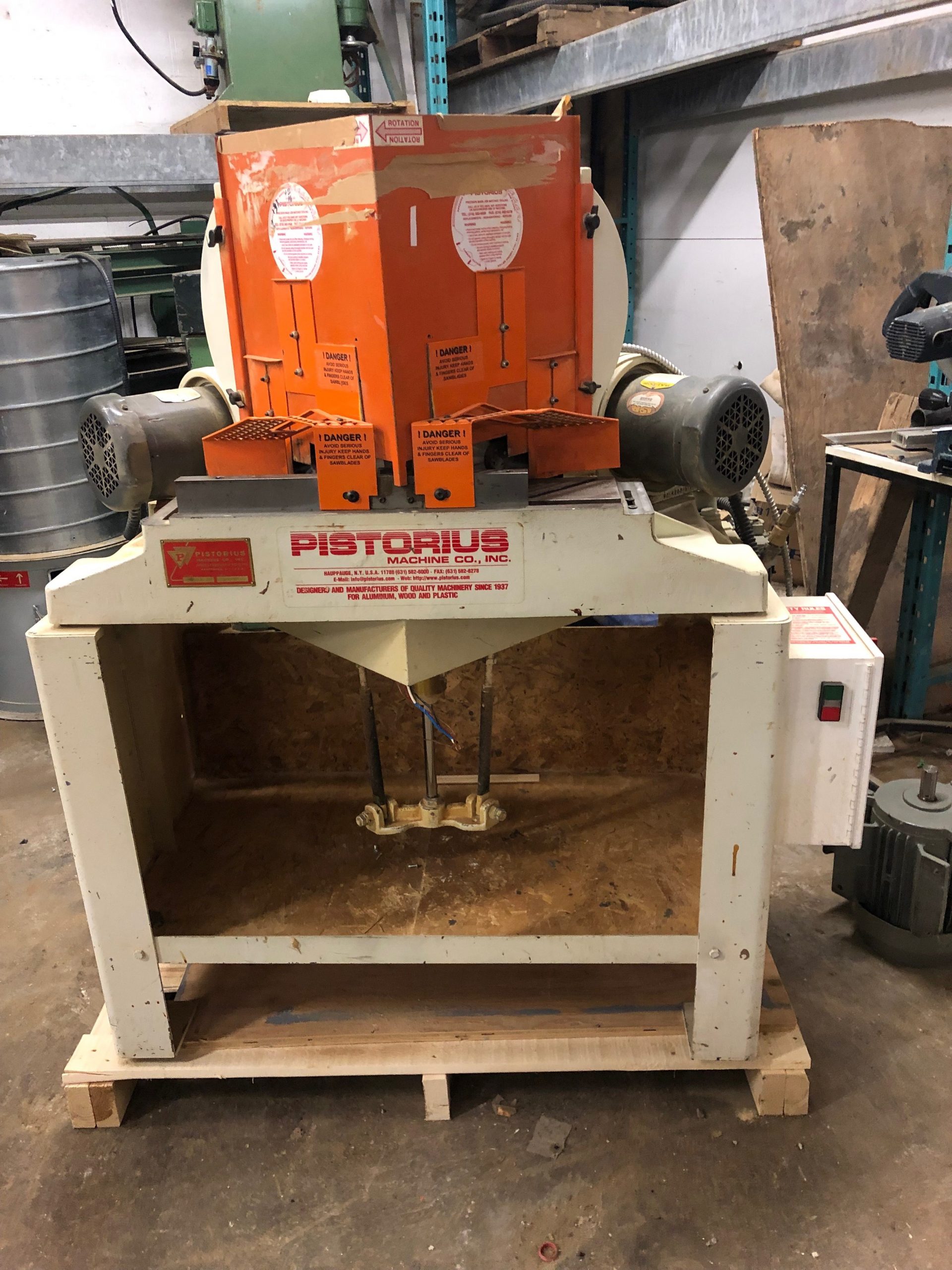 Pistorius 45 degree double angle saw 2 14 inch saw - machineries bst